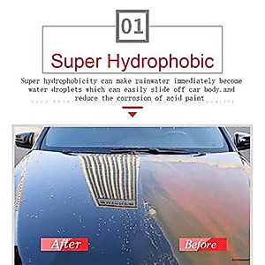 Super Hydrophobic 9H Automotive Nano Ceramic Coating car Care Anti-Scratch Anti-Aging Polish eco-Friendly high Gloss Keep car Clean for a Long time