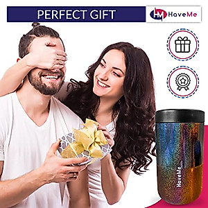 4 In 1 Slim Can Insulated Cooler – Skinny Can Cooler For Cans and Bottles – Beer Can Cooler – Anti-Slip and Ergonomic Design – Multipurpose Slim Can Cooler – For Party, Sports, Picnic, Vacation