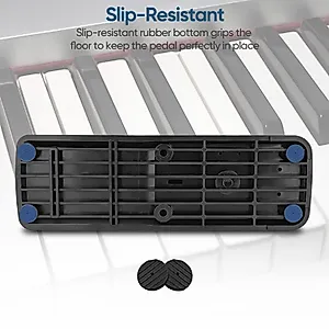 Sustain Pedal Universal with Polarity Switch by Wegrower for Keyboards, Digital Piano, MIDI and Synthesizer