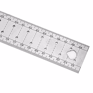 Try Square with Handle, Premium Stainless Steel Woodworking Ruler 45° / 90° Carpentry Tool with Multi-Angle, A Carpenter’s & Machinist’s Essential - The Ultimate Gift for Any Woodworking Shop(40CM)