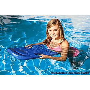 Poolmaster 50513 Advanced Kickboard Swim Trainer and Swim Aid, Large , Blue