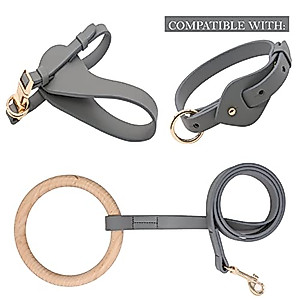 Pet Life ® 'Ever-Craft' Boutique Series Adjustable Designer Leather Dog Harness