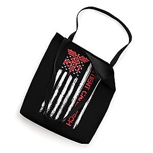 Patient Care Technician American Flag US Patient Care Tech Tote Bag
