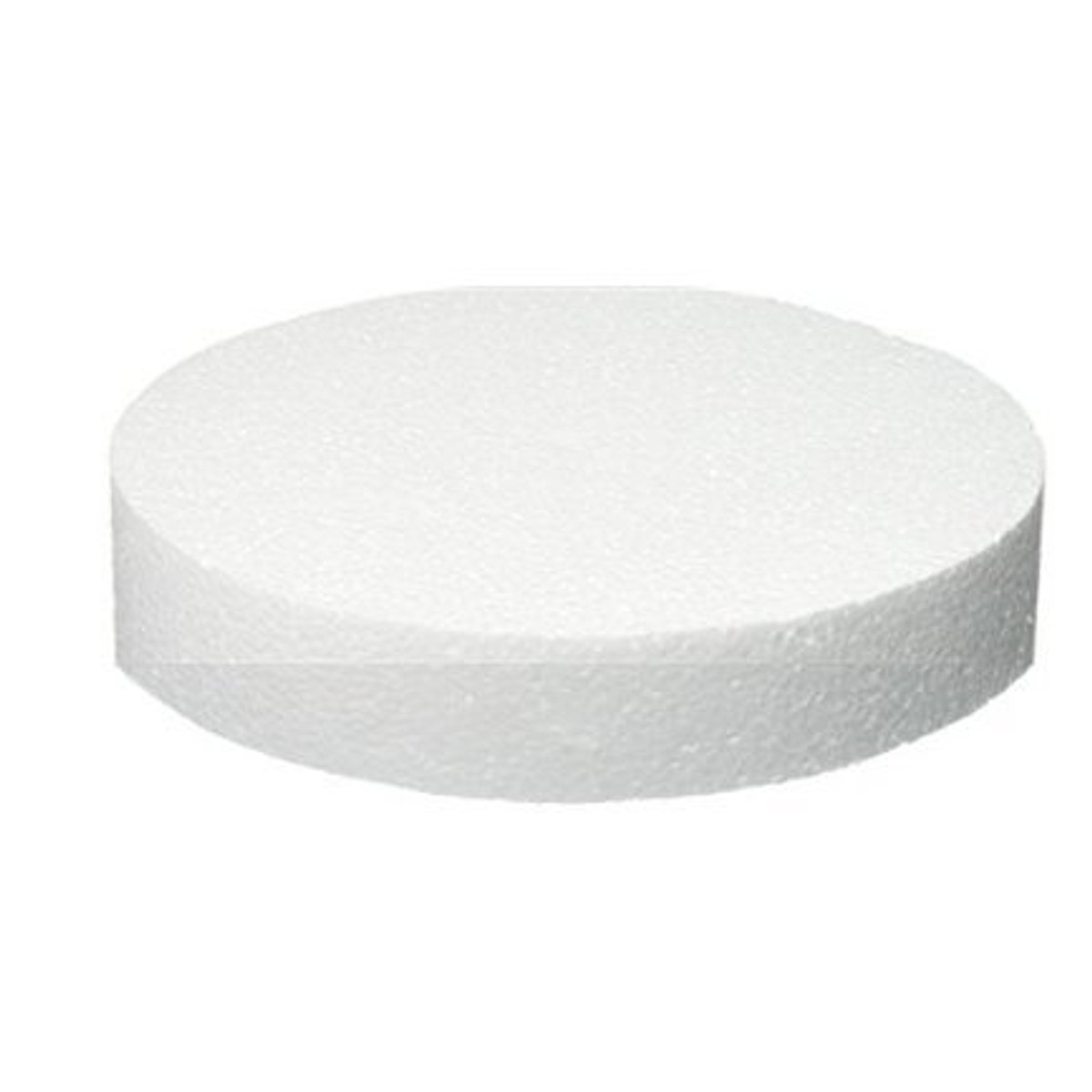 4" X 2" Round Cake Decoration Fake Cake Foam Dummy with Butterfly Cake Topper