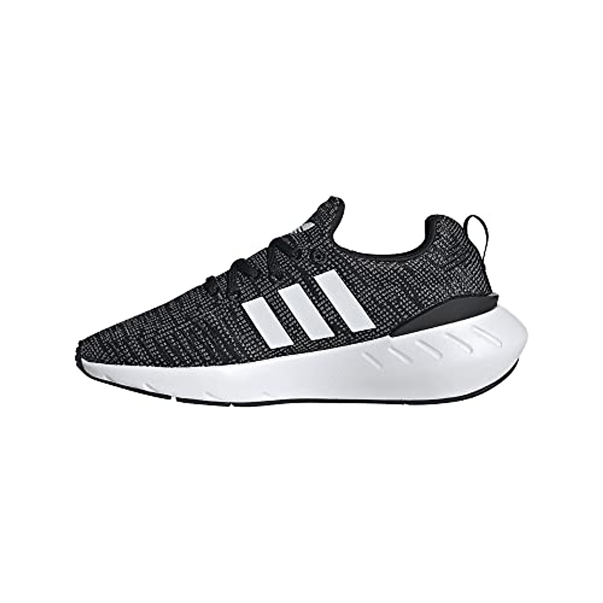 adidas Originals Baby Swift Run 22 Sneaker, Black/White/Grey, 6 US Unisex Infant