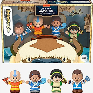 Little People Collector Avatar: The Last Airbender Special Edition Set In Display Gift Box For Adults & Fans, 4 Figures