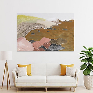 BAIKAI Milton Avery Milton Avery Brown Sea1 Art Poster Hanging Picture Canvas Wall Art Prints Poster Gifts Photo Picture Painting Posters Room Decor Home Decorative 08x12inch(20x30cm)