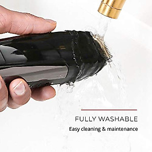 Remington MB4700 Smart Beard Trimmer with Memory Settings and Digital Touch Screen, Rechargeable for Cordless Use