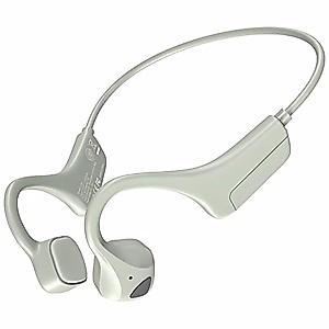 Bone Conduction Headphones, Open Ear Headphone Bluetooth Wireless with Mic, Sports Waterproof Sweatproof Headset, Conducting Induction Earbuds Earphones for Running Cycling Walking Workout Gym Work