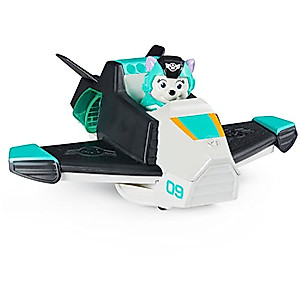 Paw Patrol, Jet to The Rescue Everest Deluxe Transforming Vehicle Toy with Lights and Sounds, Amazon Exclusive