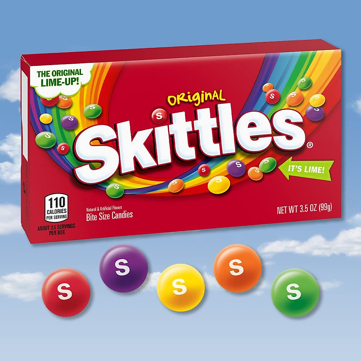Skittles Original Candy Theater Box, 3.5 ounce