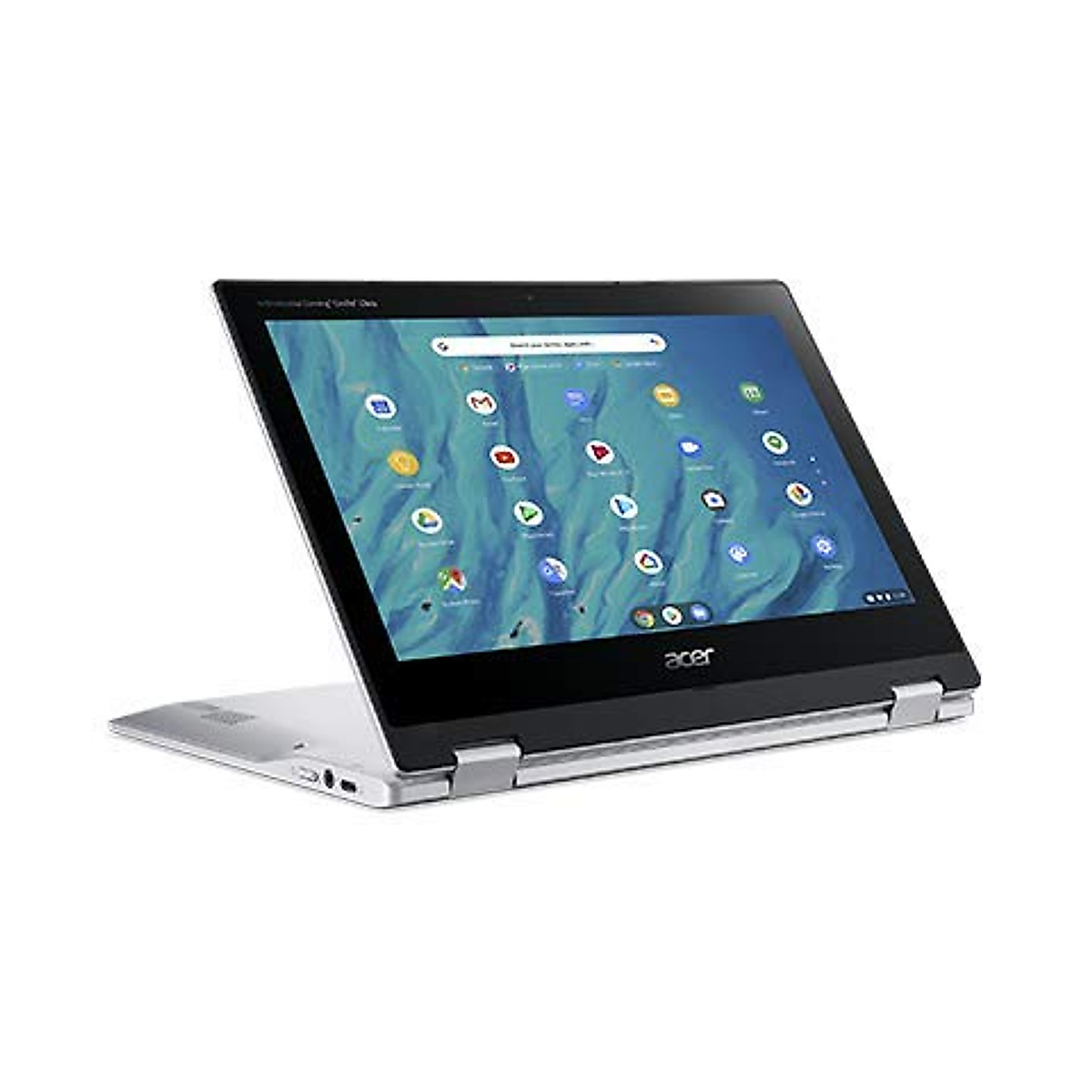 2021 Acer Convertible 2-in-1 Chromebook-11.6" HD IPS Touchscreen, MediaTek Octa-core Processor Up to 2.0GHz, 4GB RAM, 32GB eMMC SSD, Bluetooth, Chrome OS (Renewed)