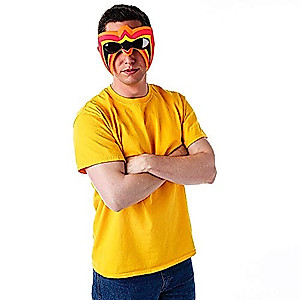 Sun-Staches Ultimate Warrior Sunglasses, WWE Costume Accessory, UV 400, One Size Fits Most