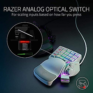 Razer Tartarus Pro Gaming Keypad: Analog-Optical Key Switches (Renewed)