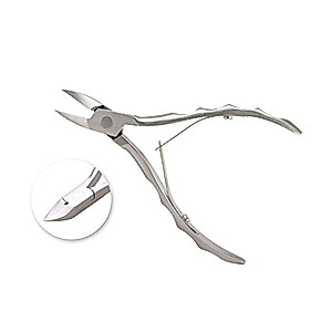 Toe Nail Clipper for Ingrown or Thick Toenails,Toenails Trimmer and Professional Podiatrist Toenail Nipper for Seniors with Surgical Stainless Steel Surper Sharp Blades