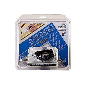 Logan Graphics 4000 Deluxe Handheld Pull Style Mat Cutter, Silver