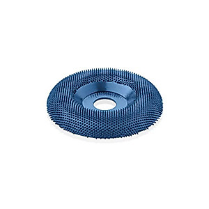 Kutzall Extreme Shaping Dish - Coarse, 4-1⁄2" (114.3mm) Dia. X 7⁄8" (22.2mm) Bore - Woodworking Angle Grinder Attachment for DeWalt, Bosch, Milwaukee, Makita. Abrasive Tungsten Carbide, DW412X90