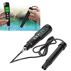 Zerodis Dissolved Oxygen and Temperature Meter Digital Dissolved Oxygen Detector Analyzer for Oxygen Concentration Portable DO Pen