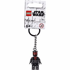 LEGO Star Wars Darth Maul Minifigure Keyring Keychain 854188