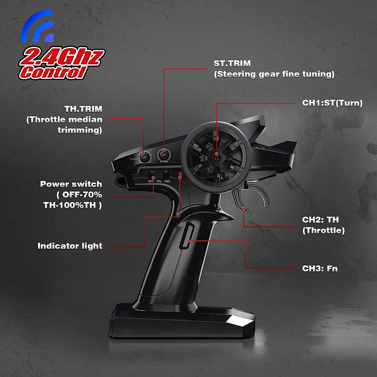 FUUY BRUSHLESS Fast RC Cars for Adults 62KM/H 3S Max 42MPH 1:16 High Speed Remote Control Car 4×4 Racing RC Buggy Vehicle Toys Teens Boys Age 8-12