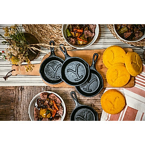 Lodge Yellowstone - 5" Mini Skillet, Power Y Design