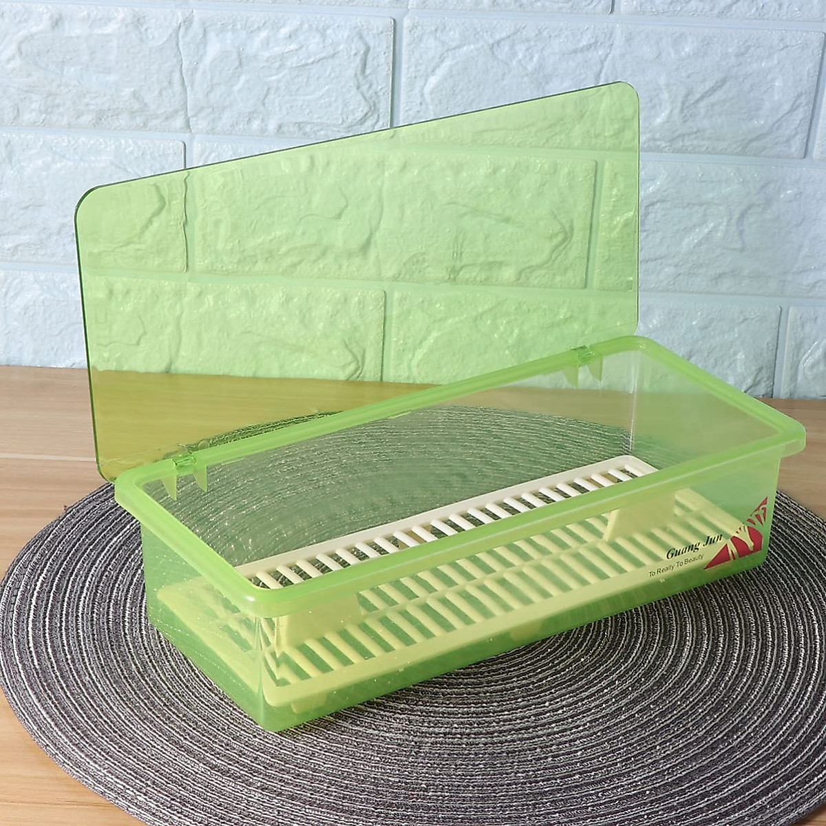 Cabilock Box Utensil Organizer Cutlery Tray Silverware Tray Camping Storage Containers Spoons Silverware Flatware Organizer Drawer Flatware Tray Utensil Storage Container Tableware Drainer