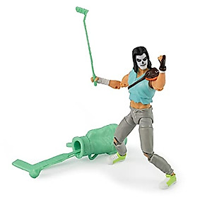 The Loyal Subjects BST AXN Teenage Mutant Ninja Turtles Casey Jones Skull Face 5" Action Figure with Accessories
