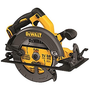 DEWALT FLEXVOLT 60V MAX* Circular Saw, 7 1/4-Inch, Brushless, Tool Only (DCS575B)