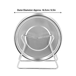 Small Dinner Plates, 8Pcs 304 Stainless Steel Round Spit Bone Dish Plate Set for Snacks, Side Dishes, Multifunctional Use