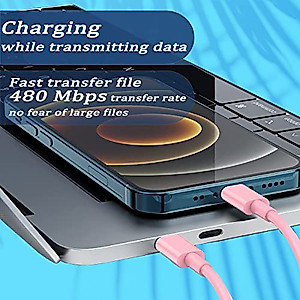 Multi USB Charging Adapter Cable Kit, USB C to Lighting Adapter Box, Conversion Set USB A & Type C to Male Micro/Type C/Lightning, Data Transfer, Card Storage, Tray Eject Pin, Phone Holder (Pink)