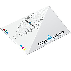 Focus Pyramid AutoFocus Lens Calibration Tool Compatible With Most DSLR Cameras
