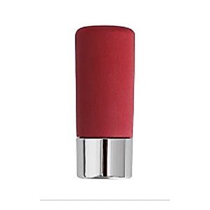 iSi North America Replacement Charger Holder for use with iSi Gourmet Whips and Thermo Whip, Stainless Steel and Red Silicone