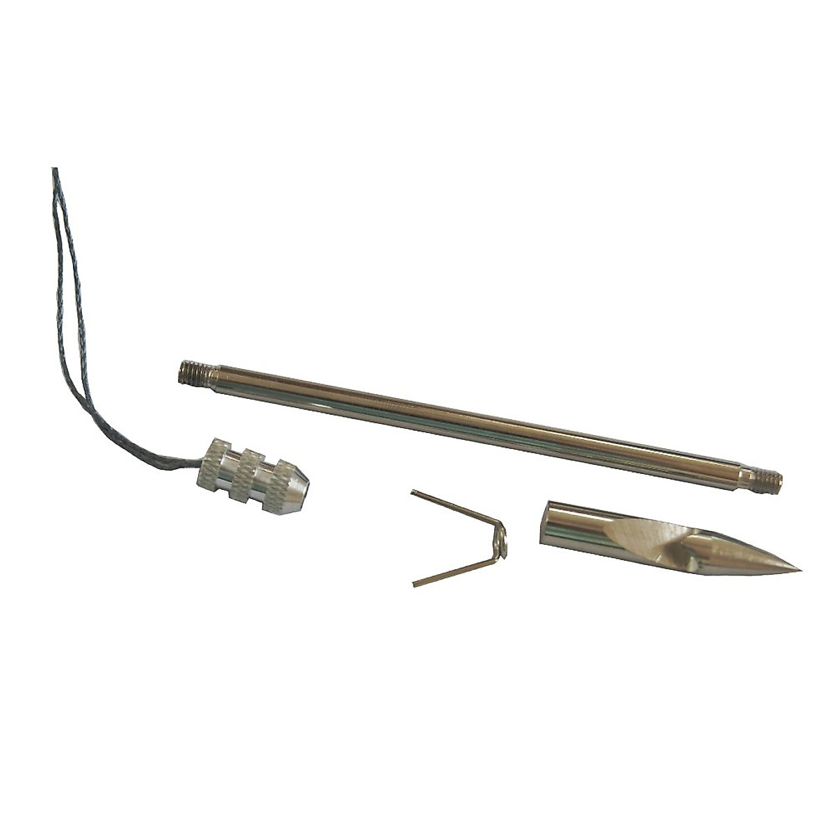 JIEXI HWYP Stainless Steel Fish Hunting Arrows Crossbow Fishing Arrows Pack of 6