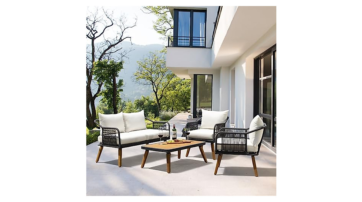 Stylish Idzo Serene Patio Set with 800lbs Capacity