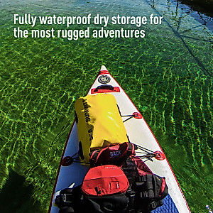 Sea to Summit Hydraulic Dry Bag, Heavy-Duty Dry Storage, 35 Liter, Yellow