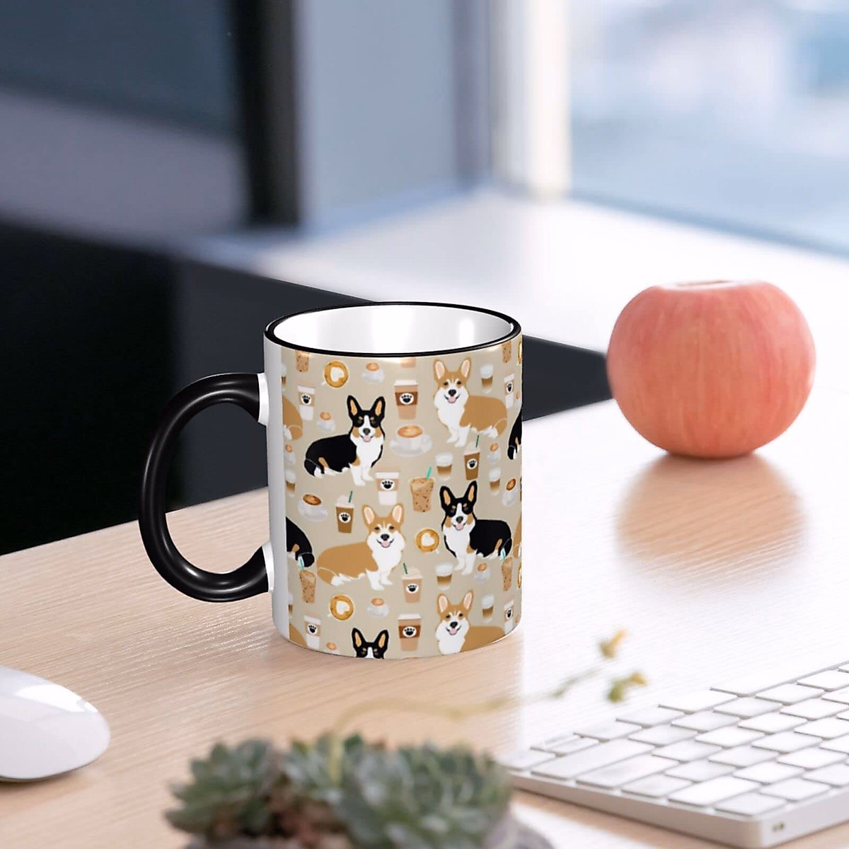 Corgi Mug Corgi Gifts, Corgi Gifts For Corgi Lovers Cute Coffee Mug Tea Cup Novelty Gifts Mug(12oz)