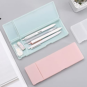Tofficu 3pcs Pencil Box Pencil Case Pen Pencil Stationery Storage Box Pencil Case Students Stationery Holder Box for Pens Pencils Markers