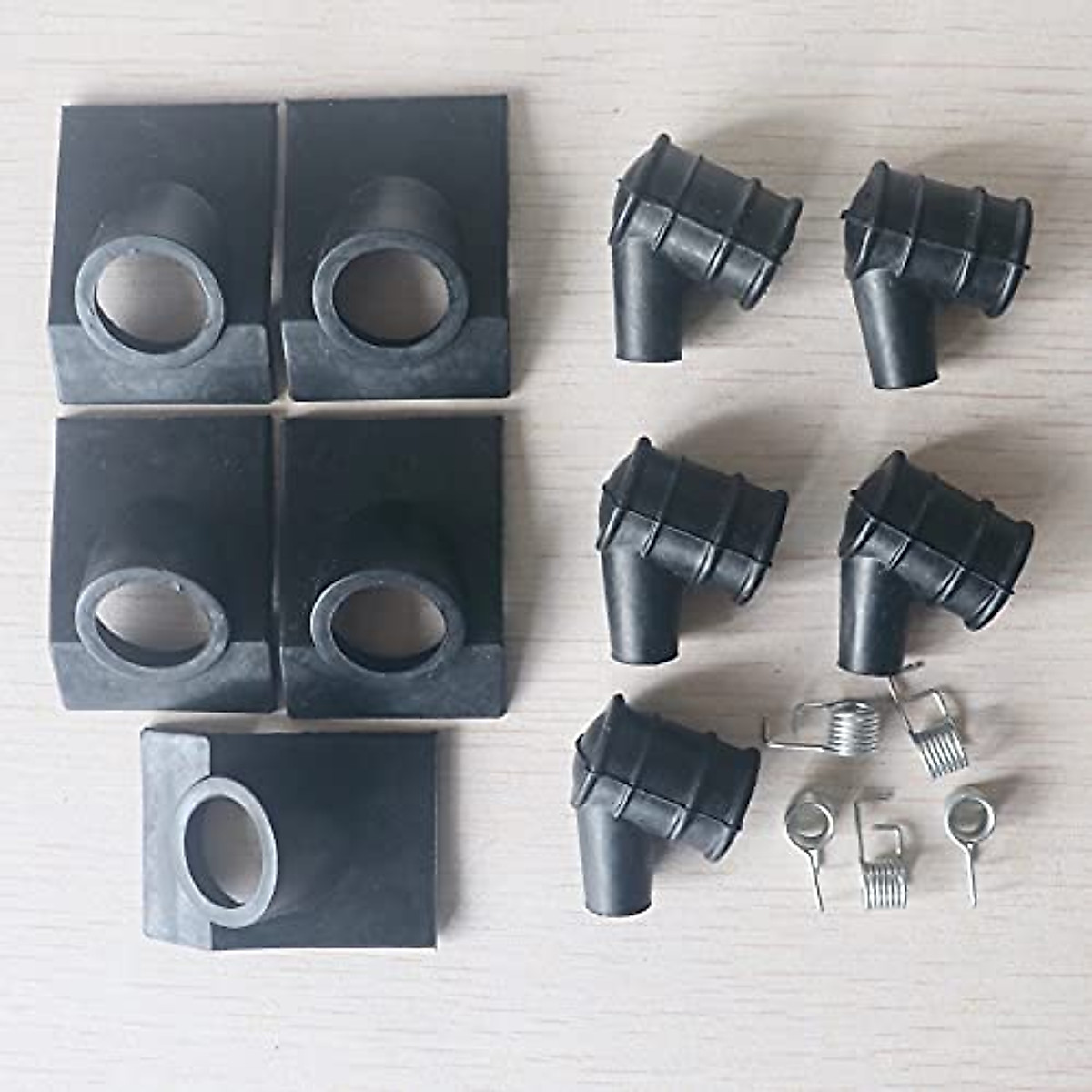 5 Sets Ignition Coil Cap And Spring And Coil Cap cover For 2 Stroke Garden Tool Parts for 4500 5200 5800 Chainsaw