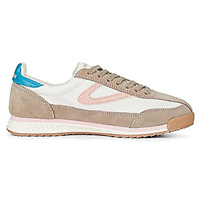 TRETORN Women's Rawlins Casual Lace-Up Sneakers, Taupe, 11