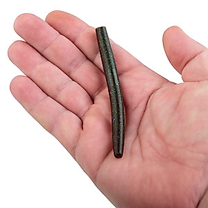 Berkley PowerBait® The General Fishing Bait, Caramel Apple, 5 1/4in | 13cm, Soft Stick Bait with Irresistible Flavor, Eye-Popping Colors, Classic Stick Bait Action, Deadly Bass Bait