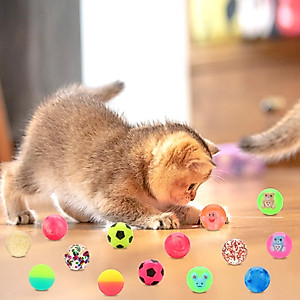 JYXT 24pcs Bouncy Balls for Kids Treasure Box Toys for Classroom Party Favors for Toddlers Kids 3-5 4-8 8-12 Birthday Christmas Goodie Bag Stuffers Gifts