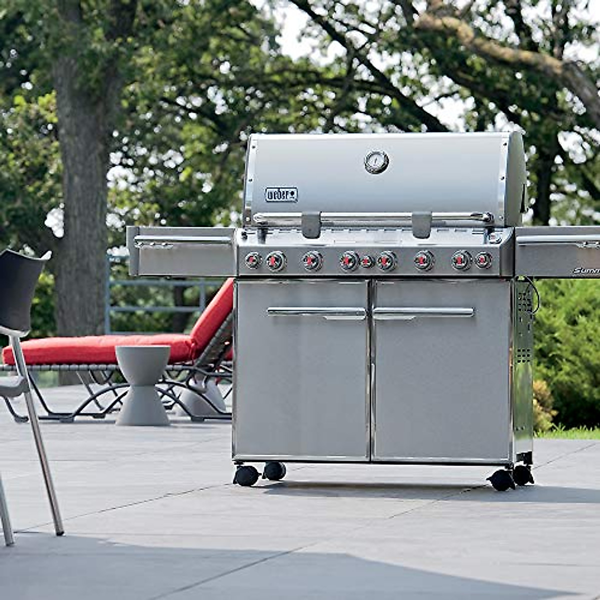Weber Summit S-670 Liquid Propane Gas Grill, 7370001