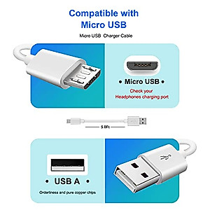 Micro USB Charger Charging Cable Cord Compatible for Square Contactless and Chip Reader (5FT)