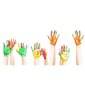 Student Drawings Artwork Portfolio, Children's Drawings Artwork Saved Portfolio 40 Pockets Display 80 Pages Art Painting (small animal)