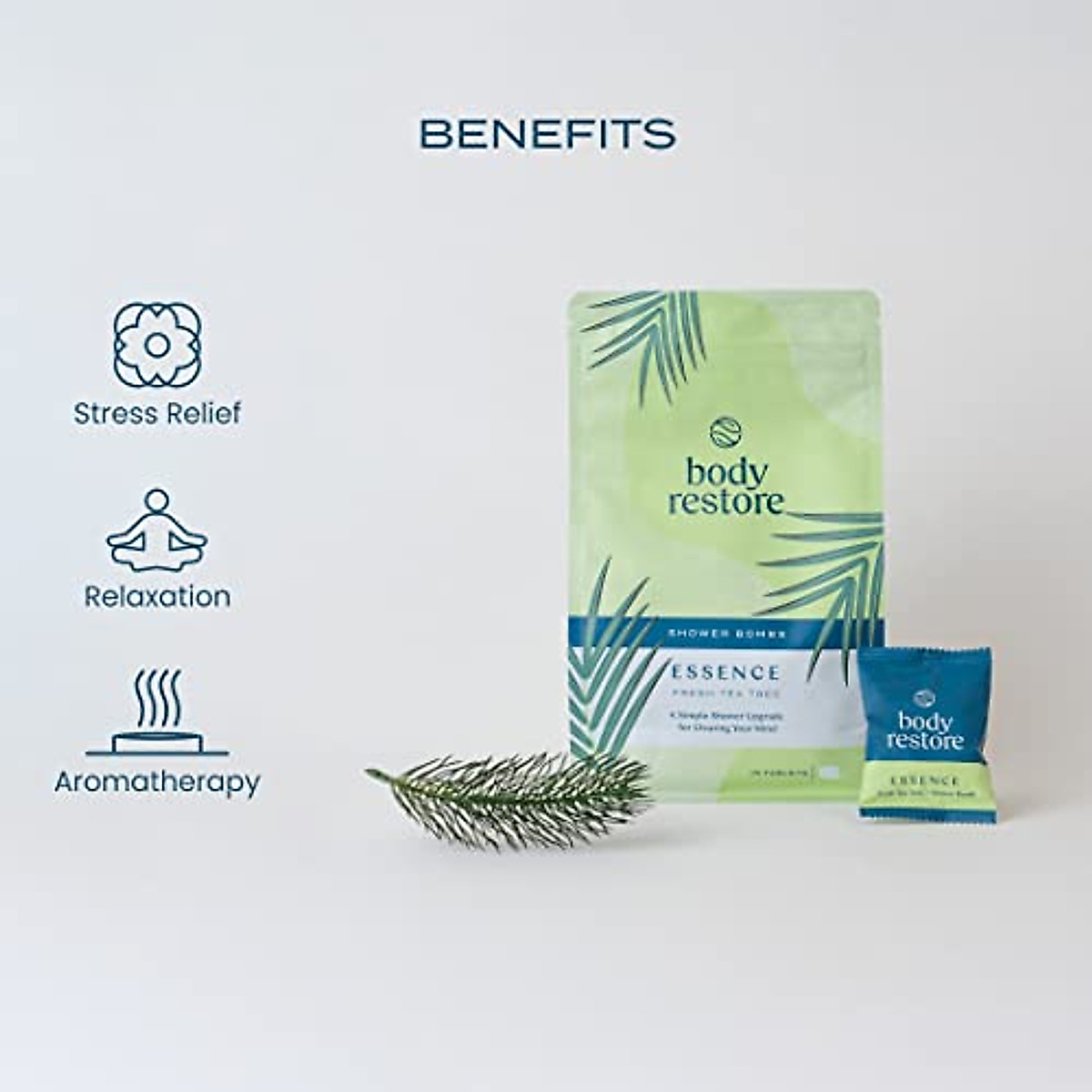 Body Restore Shower Steamers Aromatherapy (15 Packs x 2) - Gifts for Mom, Gifts for Women and Men, Shower Bath Bombs, Citrus Grove, Tea Tree Essential Oil, Stress Rel