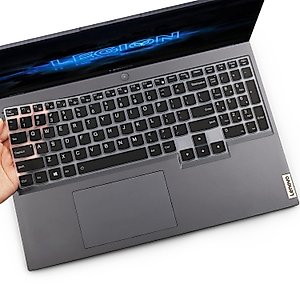 Keyboard Cover for Lenovo Legion Pro 7 7i 16" / Legion 5 5i Pro/Legion 5 5i 5p 5pi 7i 15.6" 17.3" Gaming Laptop/Legion Slim 7 7i 15.6 / IdeaPad 3 3i 15.6 Gaming, LOQ 15.6" 16" Keyboard Skin-Black