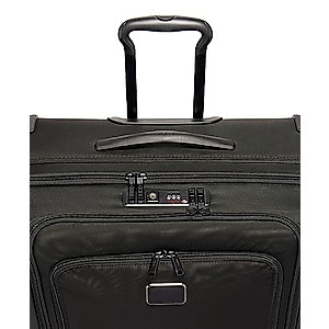 TUMI Alpha 3 Extended Trip Expandable 4-Wheeled Packing Case Suitcase - Great for Extended Travel of Shared Packing - Rolling Luggage for Men and Women - Black