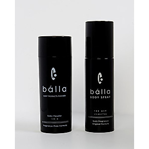 Bálla Body Spray for Men - Original Formula, 6oz