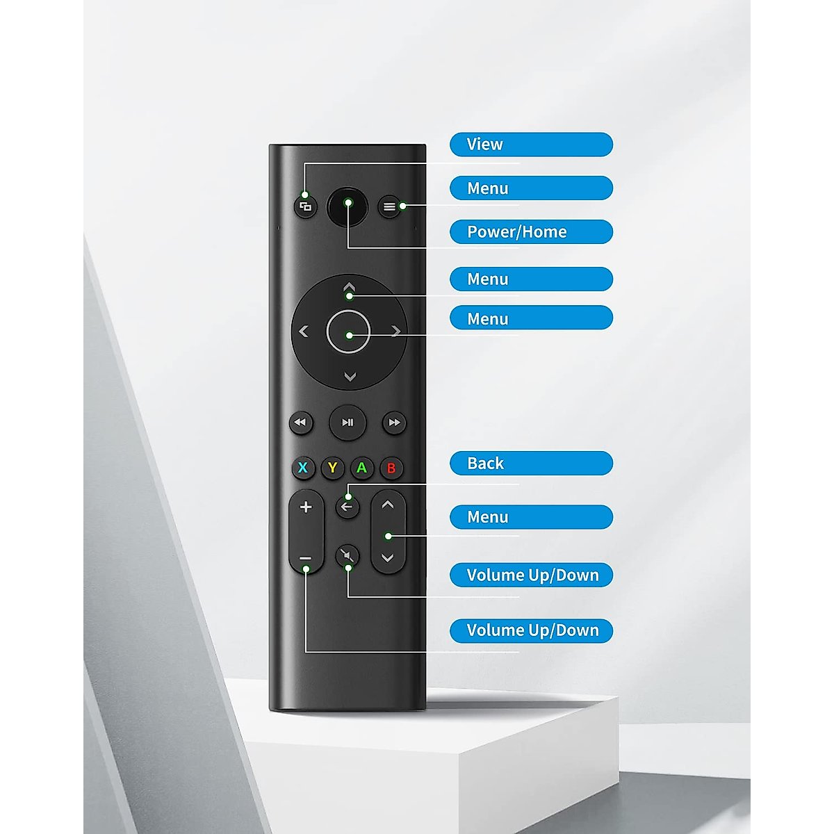 OLCLSS Media Remote Control for Xbox One, Xbox One X|S & Xbox Series X|S - Compatible with Multiple Console Models for Xbox