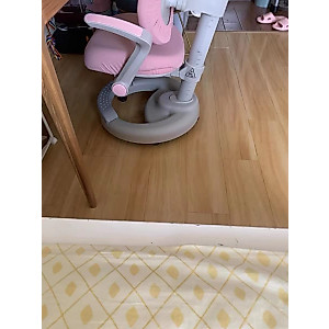 5PCS Low Profile Bell Glides 2" Replacement Office Desk Chair or Stool Swivel Caster Wheels,Easy Conversion from Wheeled Casters to Stationary Feet to Protect Wood or Hardwood Floor